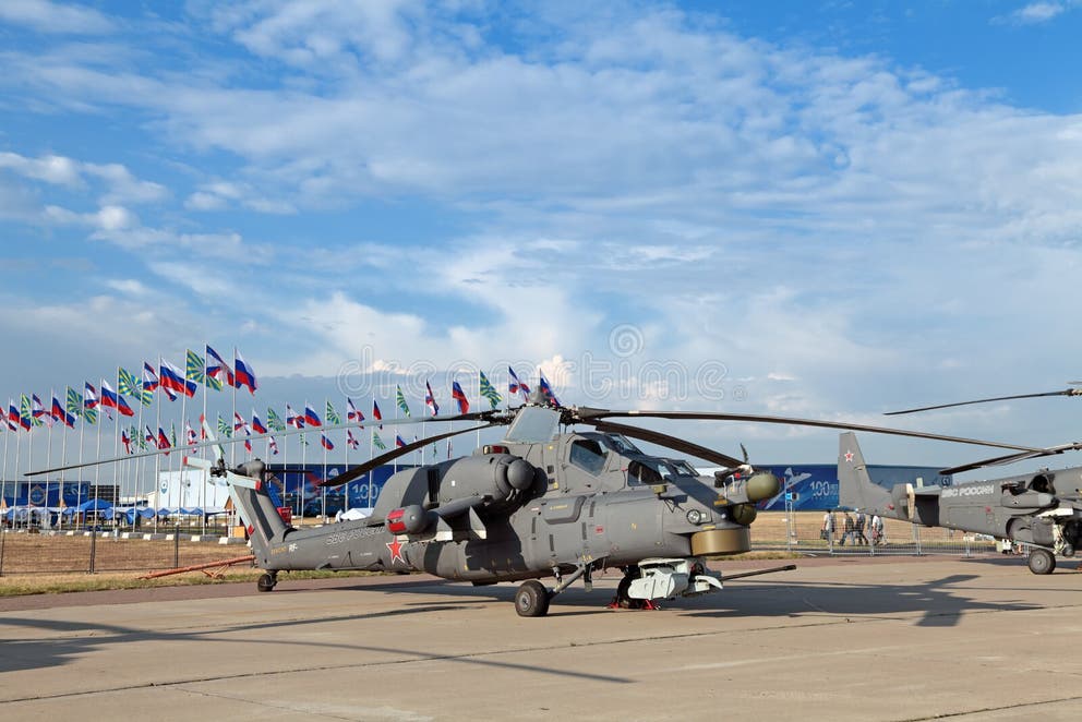 Mil Mi-28 (NATO Reporting Name Havoc ) Editorial Photo - Image of blue ...