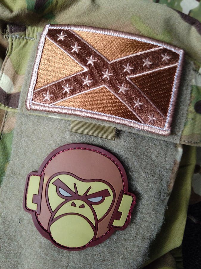 Mil Spec Monkey Patch foto de archivo editorial. Imagen de indicador ...
