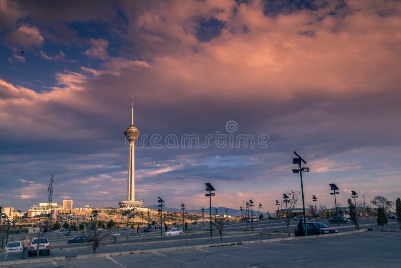 Milad Tower Also Known As the Tehran Tower is a Multi-purpose Tower in ...