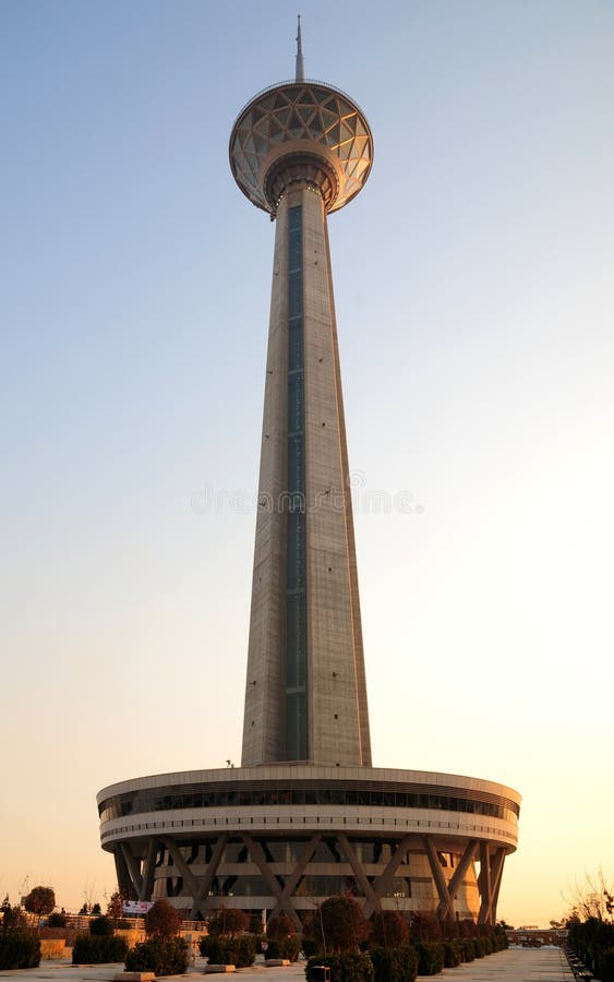 Milad Tower editorial photo. Image of tehran, facade - 344681711