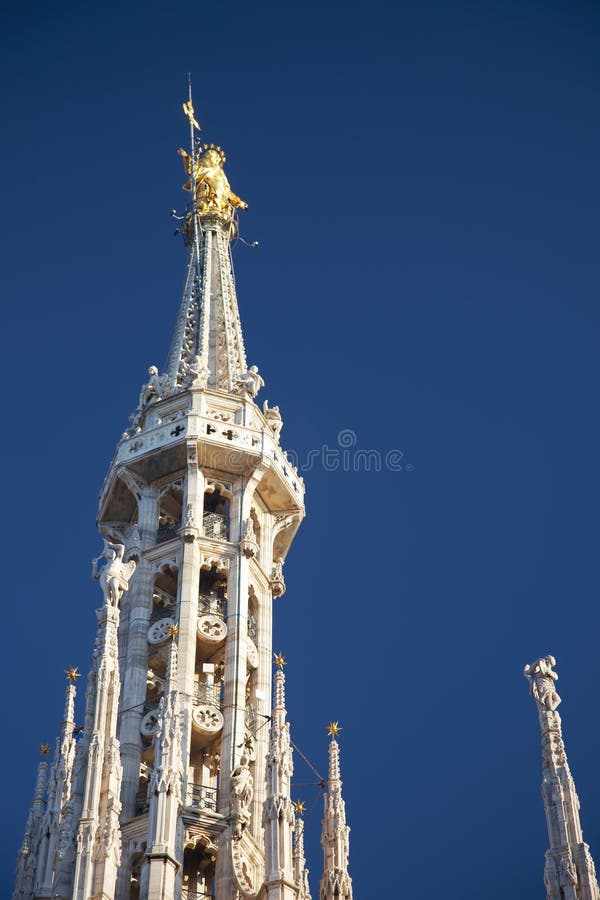 Milan Cathedral stock image. Image of symbol, religious - 7537951