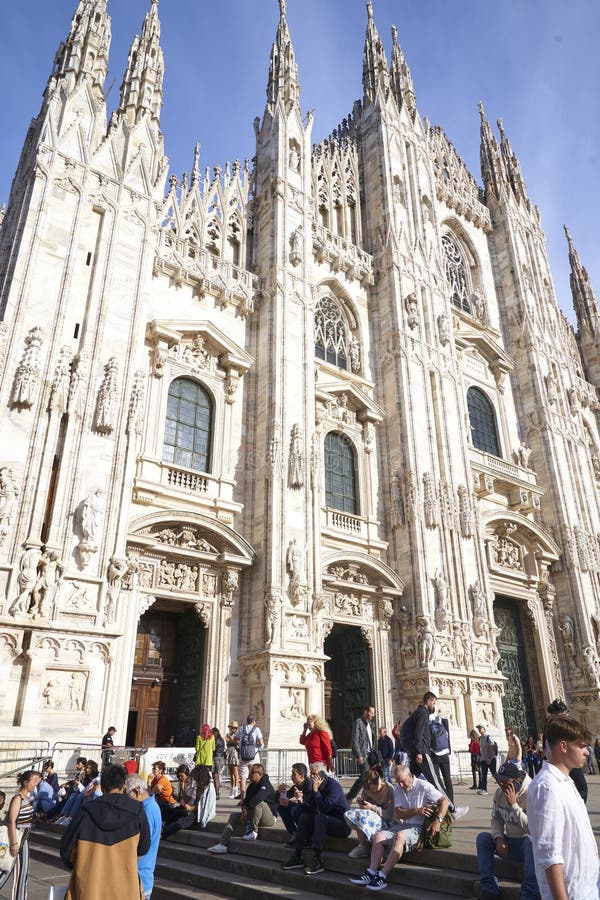 Cathedral milan editorial photo. Image of arch, monastery - 362185776