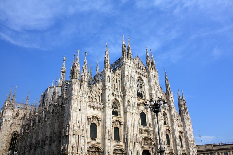 Milan Cathedral. Cathedral Square Stock Photo - Image of milan ...