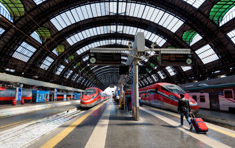 Milan Central Station, Italy Editorial Photography - Image of milan ...
