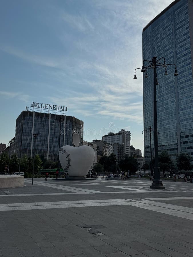 Milan Central Station Square Stock Image - Image of tourism, italy ...