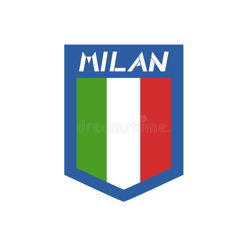 Milan city icon stock vector. Illustration of architecture - 116437552