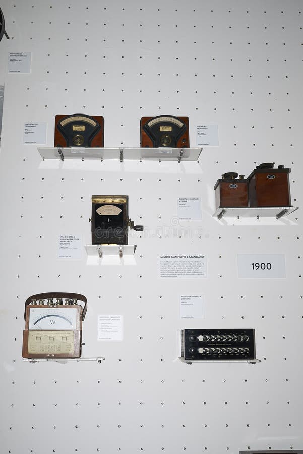 View of Old Electromagnetic Instruments Editorial Photo - Image of ...