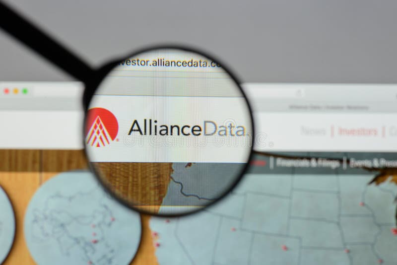 Milan, Italy - August 10, 2017: Alliance Data Systems Logo on Th ...