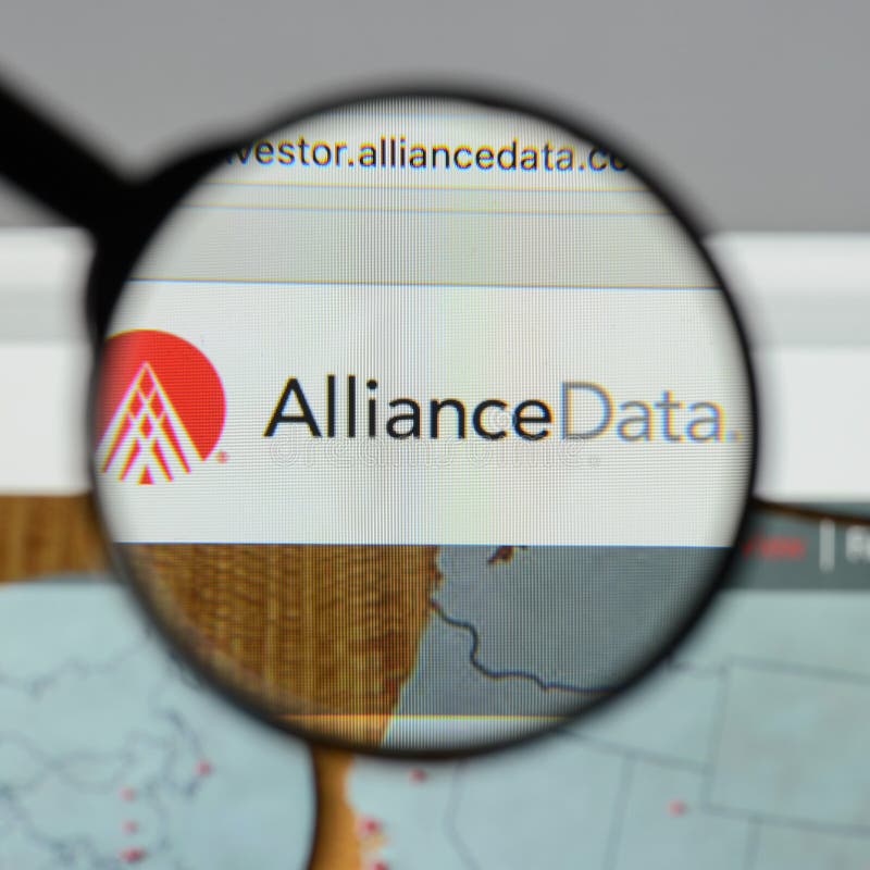 Milan, Italy - August 10, 2017: Alliance Data Systems Logo on Th ...