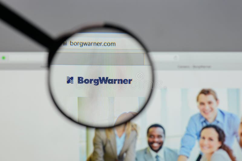 Milan, Italy - August 10, 2017: Borg Warner Logo on the Website ...