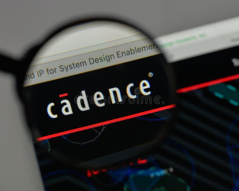 Milan, Italy - August 10, 2017: Cadence Design Systems Logo on T ... Milan, Italy - August 10, 2017: Cadence Design Systems Logo on T ...