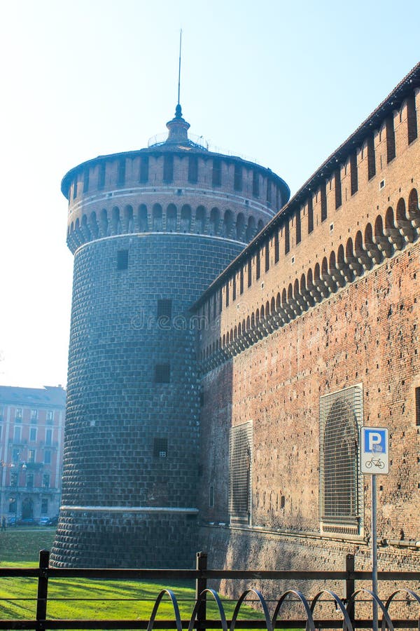 Milan Italy stock photo. Image of building, arch, city - 56174686