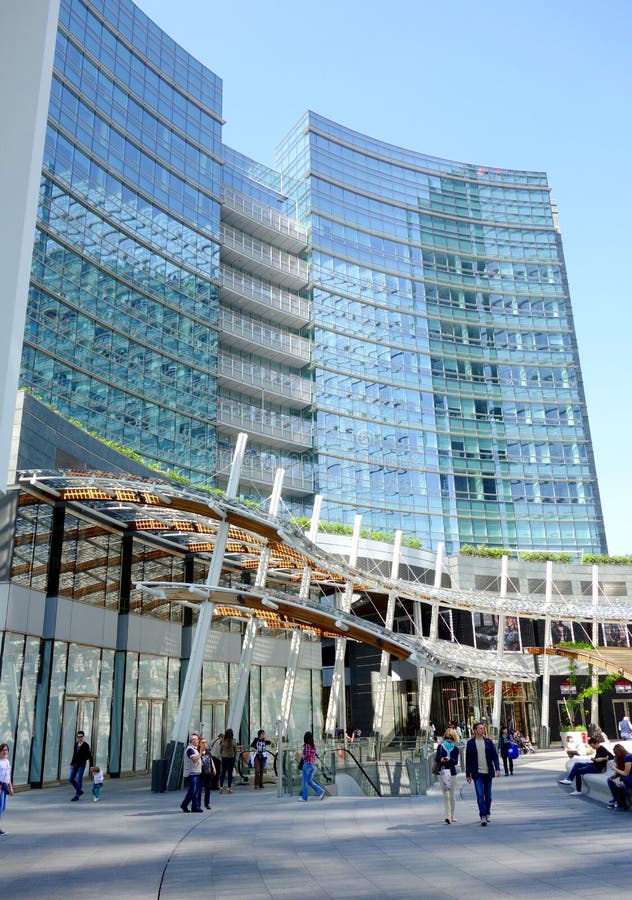 Milan New Development editorial stock photo. Image of finance - 44134723