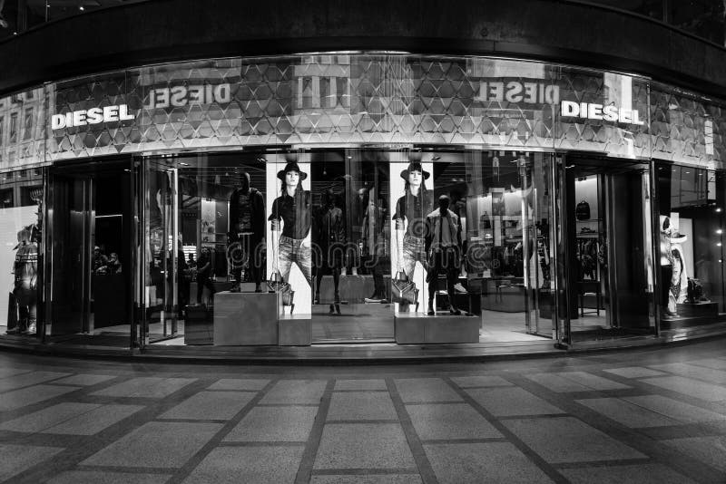 Milan - October 9, 2016: Diesel Store in Milan Editorial Photography ...