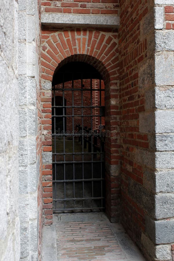 Milan sforzesco castle stock photo. Image of architecture - 45951194