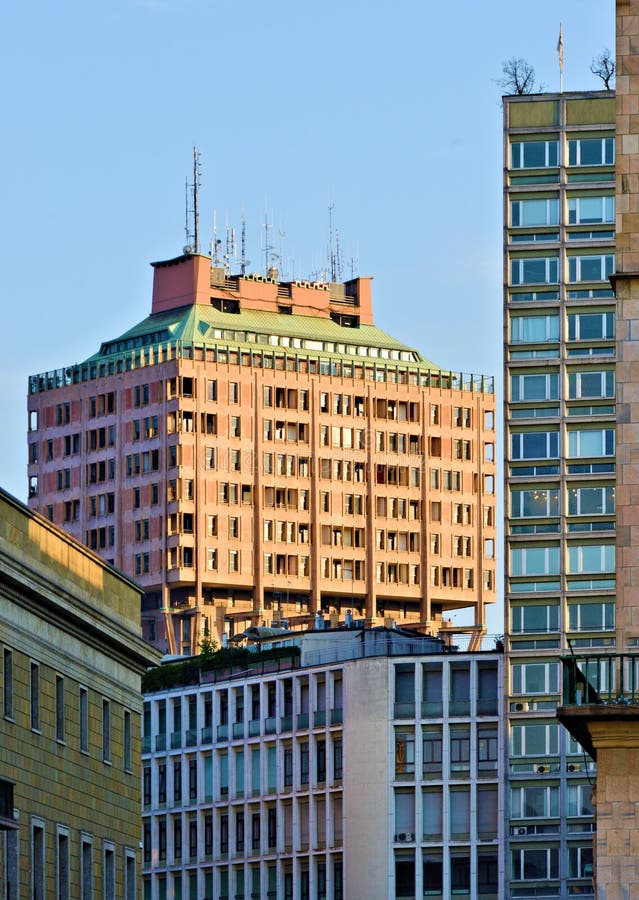 Velasca Tower stock photo. Image of architecture, landmark - 27585990