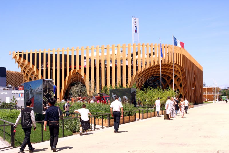 Milano expo 2015 editorial image. Image of french, expo - 54079525