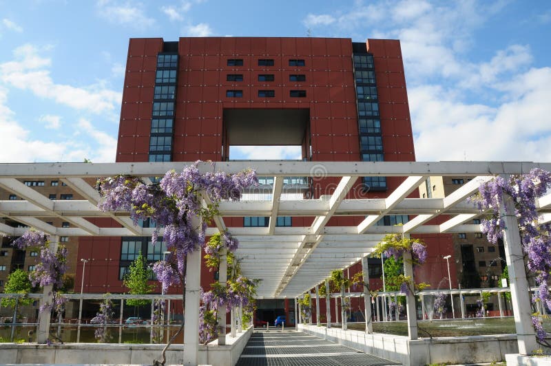 Bicocca Universidad Milán Fachada Edificios Modernos Milán Lombardía Italia Foto editorial ...