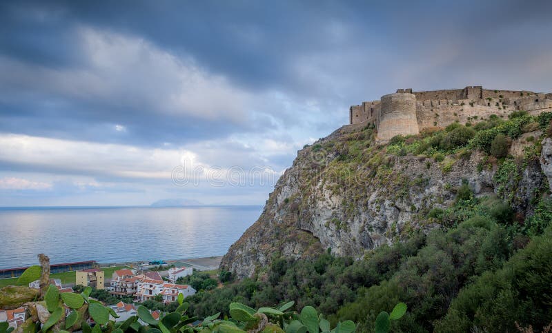 Milazzo, Sicily stock photo. Image of historic, milazzo - 49690484