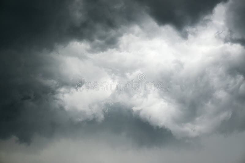 Mild dark cloudy sky stock photo. Image of dark, danger - 273939758