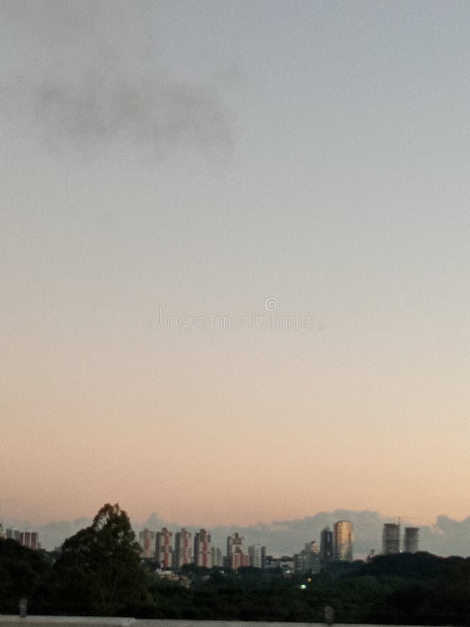 Mild Sunset on a Summer Afternoon Stock Photo - Image of sunlight ...