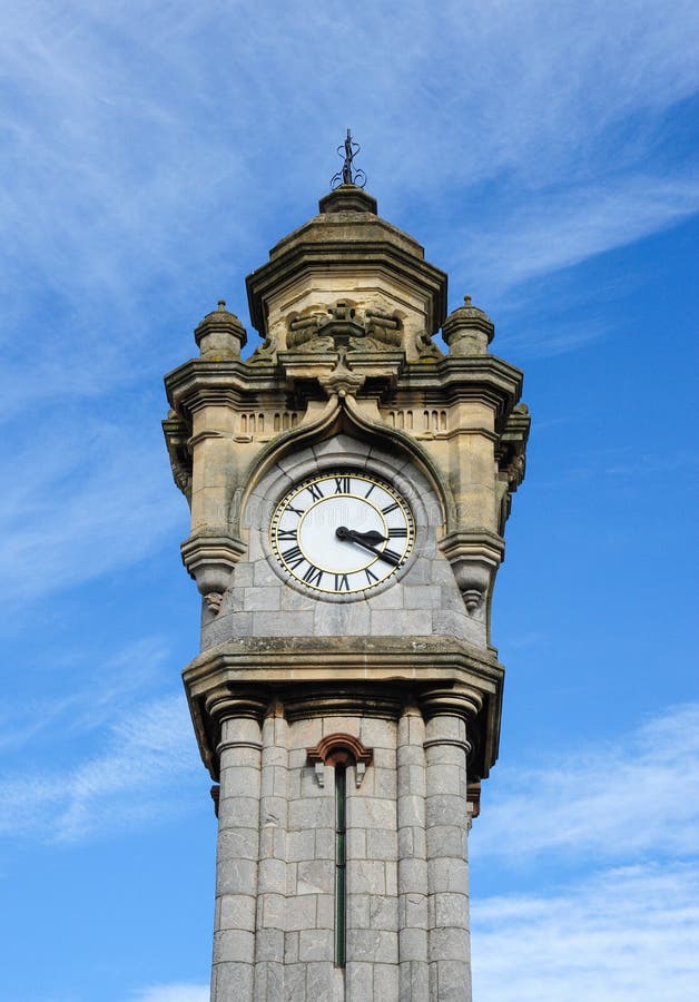 Miles Clocktower, Exeter stock image. Image of landmarks - 219602475