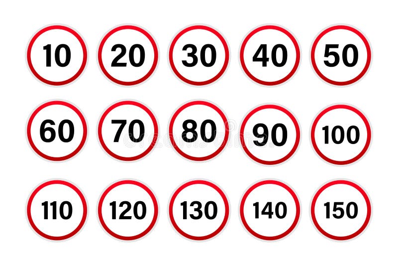 Miles Road Sign for Web Design. Black Background. Vector Background ...