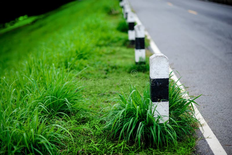 Milestone on roadside stock photo. Image of mile, roadside - 312143662