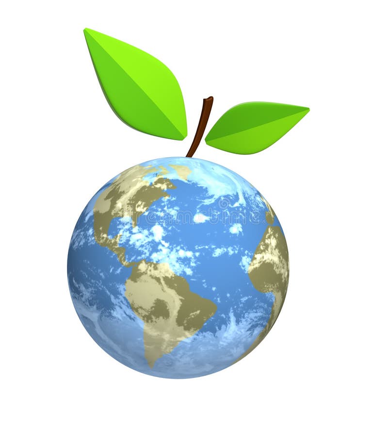 Milieu Embleem stock illustratie. Illustratie bestaande uit illustratie ...