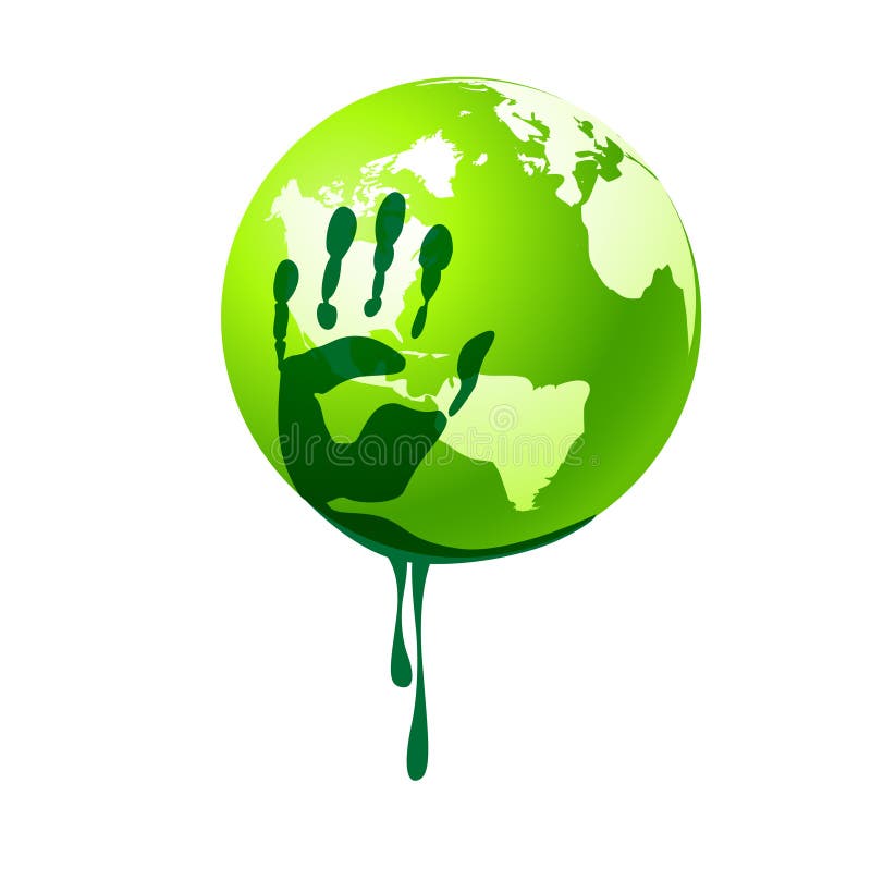 Milieuvervuiling vector illustratie. Illustration of verontreiniging ...