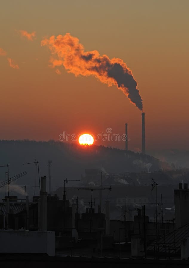 Milieuvervuiling stock foto. Image of globaal, giftig - 25239512