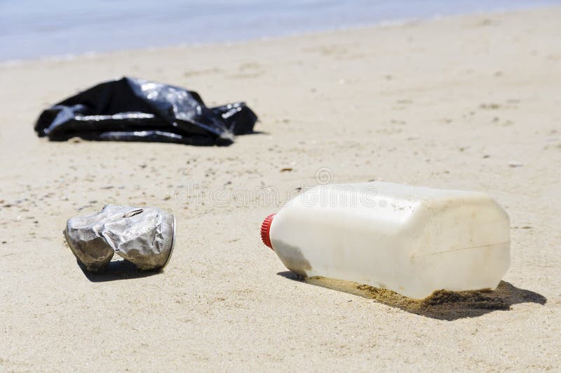 Milieuvervuiling - Afval stock afbeelding. Image of levensonderhoud ...