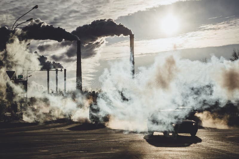 Milieuvervuiling stock foto. Afbeelding bestaande uit citroen - 5753808