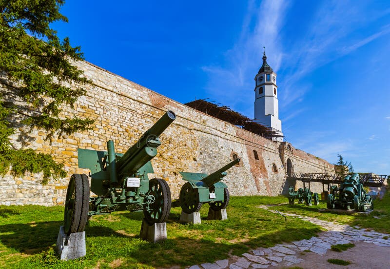 Kalemegdan, Belgrad, Serbien: Die Festung Belgrad Besteht Aus Der Alten ...