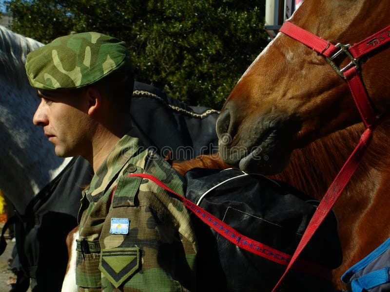 Polizia argentina immagine stock editoriale. Immagine di argentina ...