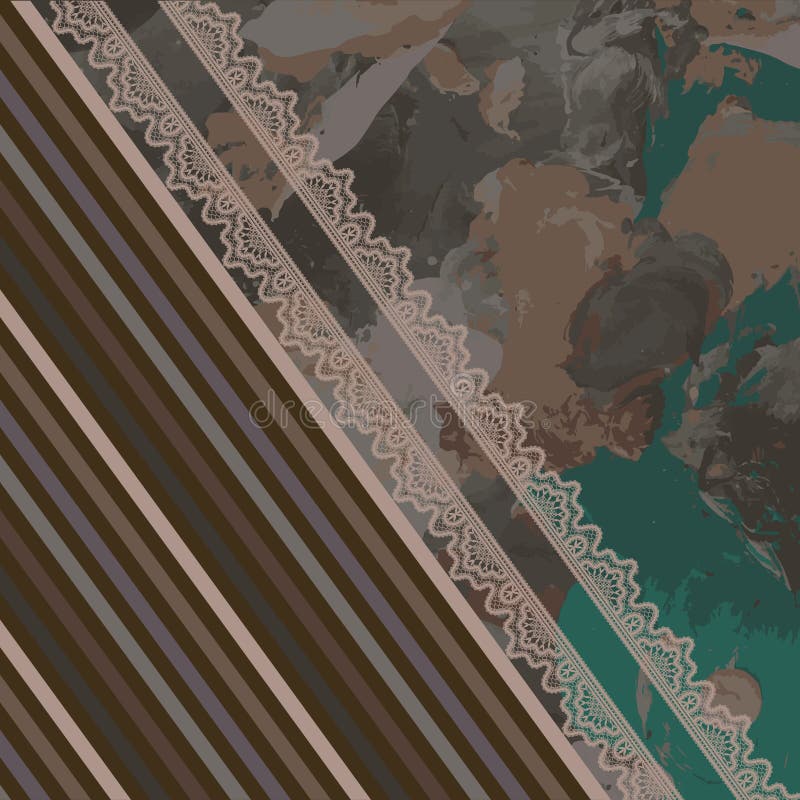 Military Abstract Design Scarf Pattern Stock Vector - Illustration of ...