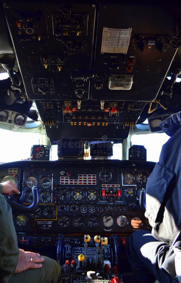 Military aircraft cockpit editorial stock image. Image of equipment ...