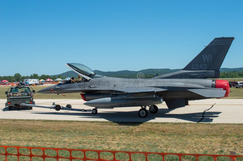 Military Aircraft about To Take Off in an Airbase Editorial Photo ...