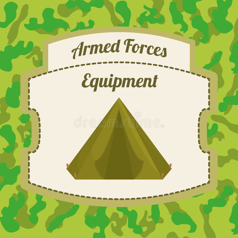Military Armed Forces Design Stock Vector - Illustration of secure ...