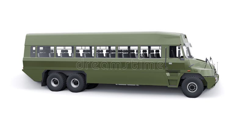 Army Bus Stock Illustrations – 298 Army Bus Stock Illustrations ...