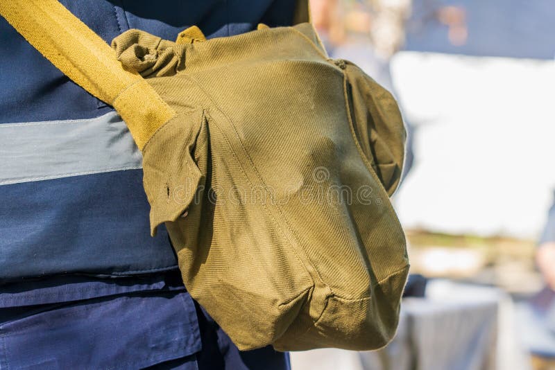 Military Bag with Personal Protective Equipment in Case of Emergency ...