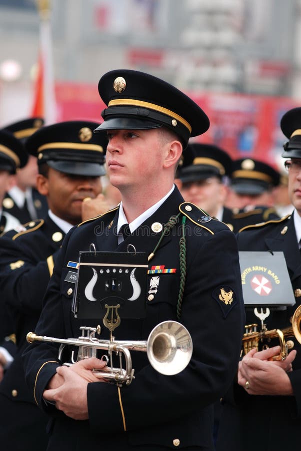 Military band editorial photo. Image of instruments, brass - 18760876