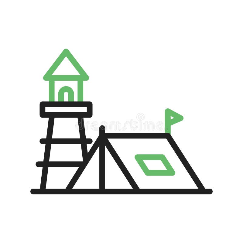 Military Base Icon Vector Image. Stock Vector - Illustration of symbol ...