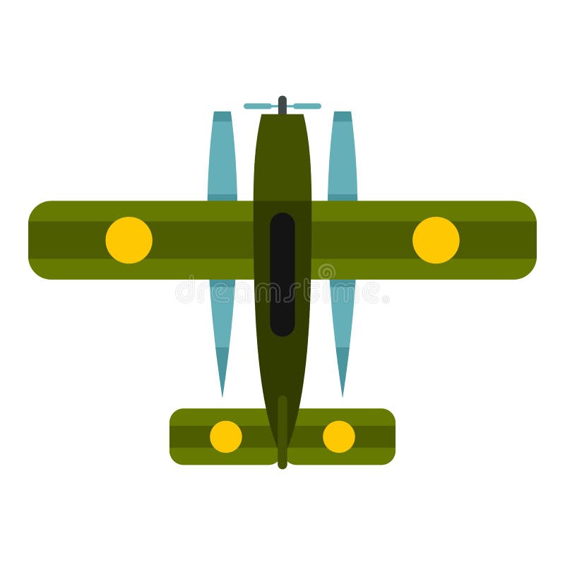 Biplane icon, icon cartoon stock vector. Illustration of drawing - 88214099