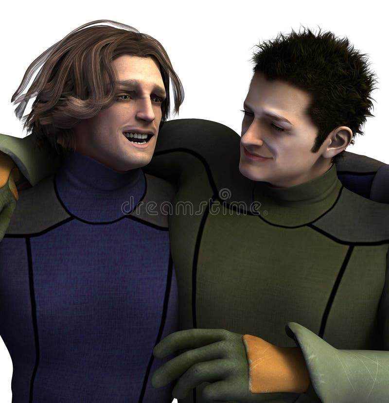 Military Buddies stock illustration. Illustration of friends - 32588343