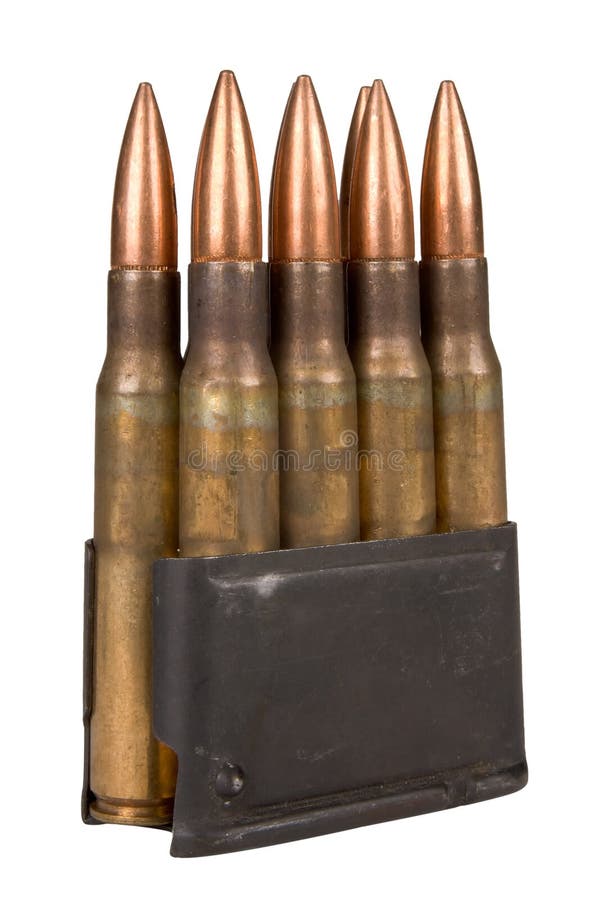 Sniper bullets stock photo. Image of fear, full, weapon - 3726888