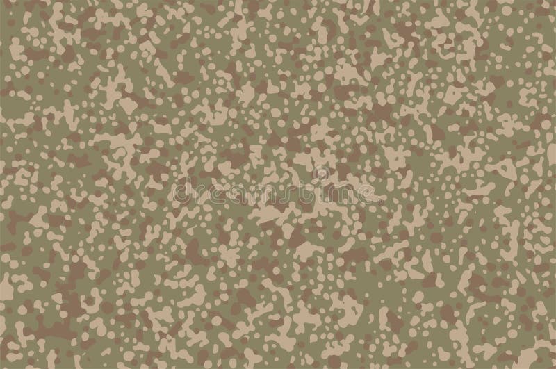 Military Camouflage Abstract Vector Background. Spotted Multicam Khaki ...