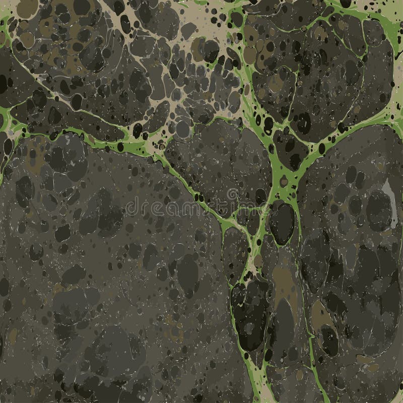 Military Camouflage Liquid Ebru Background. Stock Vector - Illustration ...