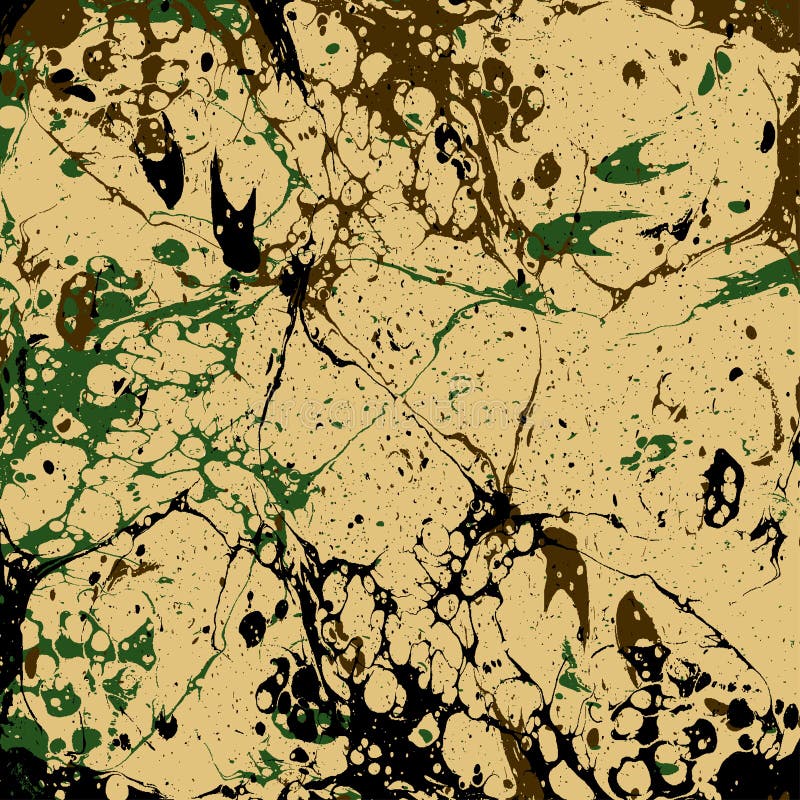 Abstract Military Camouflage Background Made of Splash. Camo Pattern ...