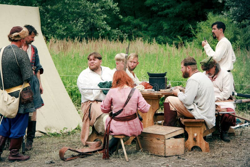 Military Camp after the Battle Editorial Image - Image of victory ...